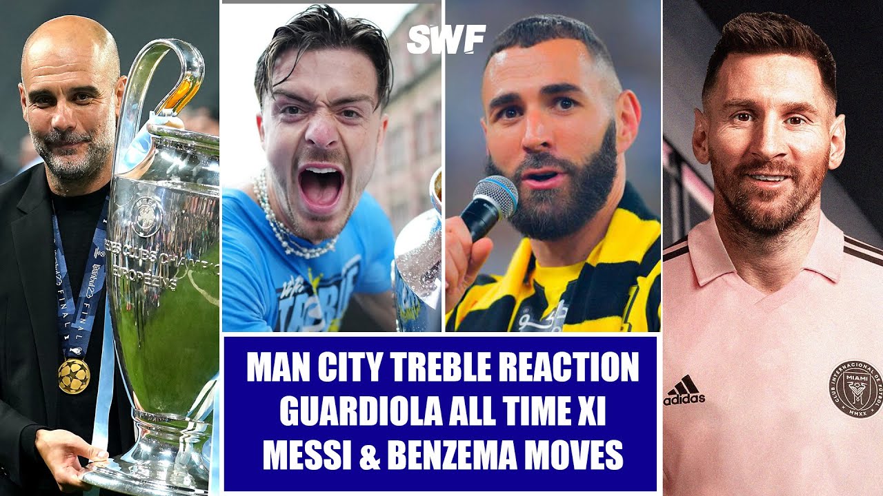 Man City WIN the UCL & TREBLE, Pep Guardiola's ALL TIME XI, Lionel ...