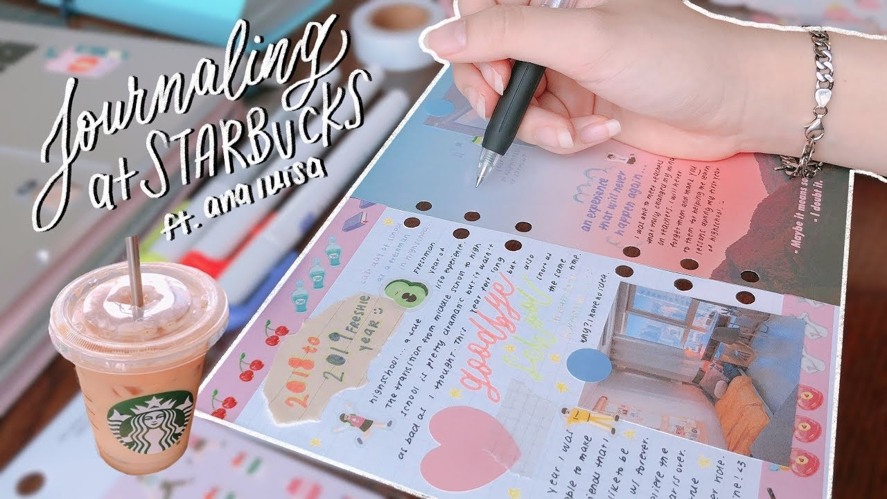 JOURNALING AT STARBUCKS ☕️ - YouTube