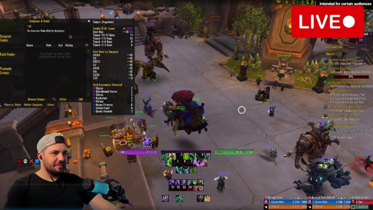 World of Warcraft Live: Legendary Raids, Ultimate Boss Fights ...