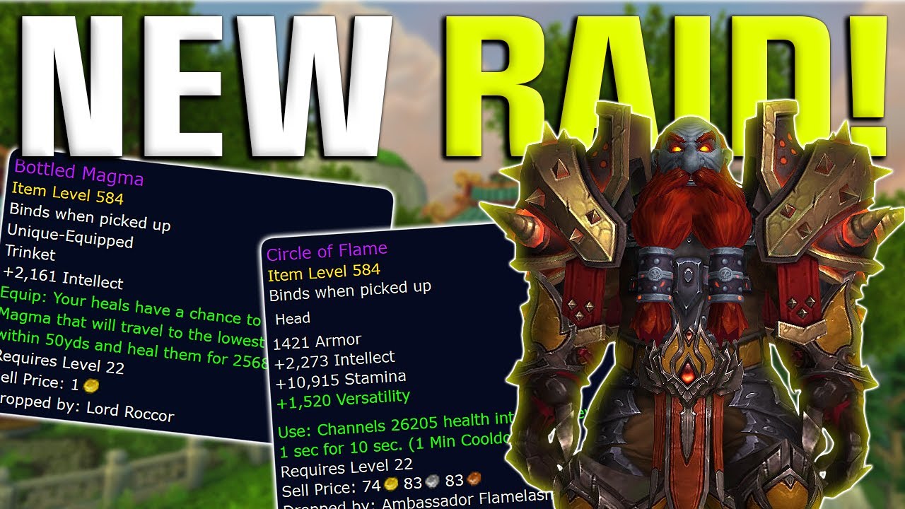 WoW's New RAID ITEMS Have Been Leaked! (Unique Items) | WoW: The War ...