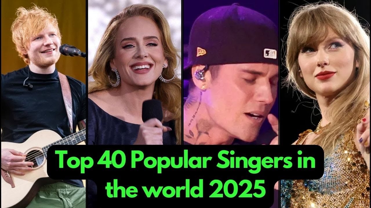 Top Popular singers from each country 2025 - YouTube