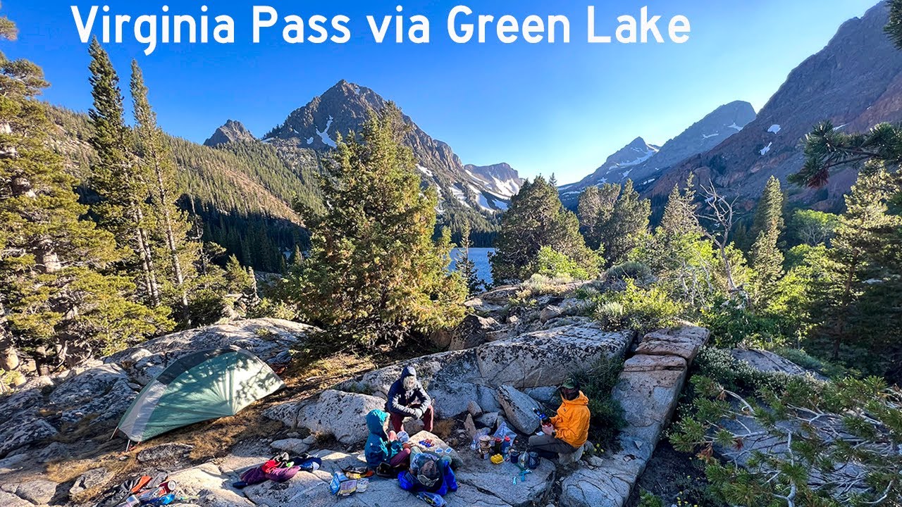8/4/23 & 8/5/23 - Virginia Pass via Green Lake - YouTube