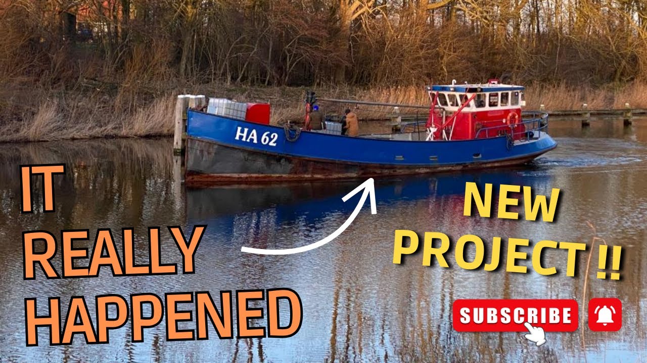 I Bought an old Dutch Fishing Trawler || New Restoration Project Ep. 1 ...