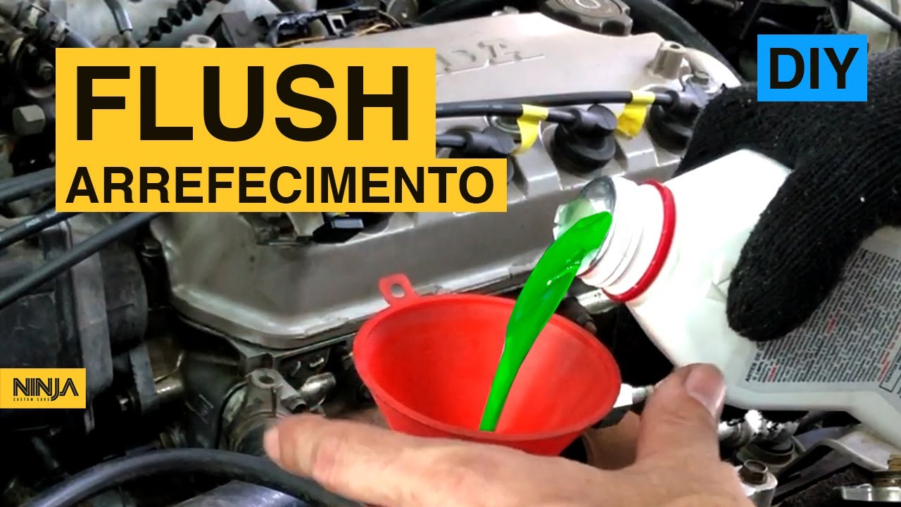 SAIBA COMO LIMPAR O RADIADOR e o Sistema de Arrefecimento FLUSH - YouTube