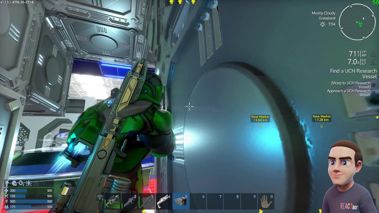 React bot LOVES empyrion - YouTube