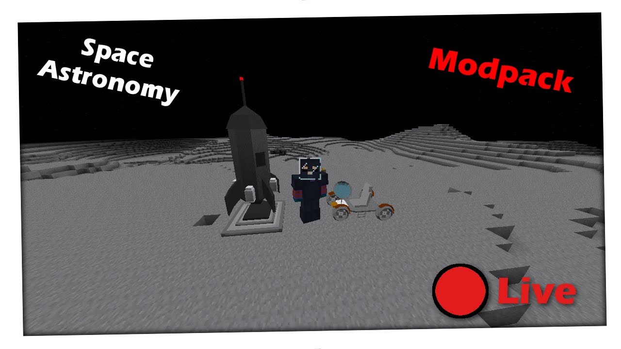 Space Astronomy #6 / Modpack / Road to 170 Abos - YouTube