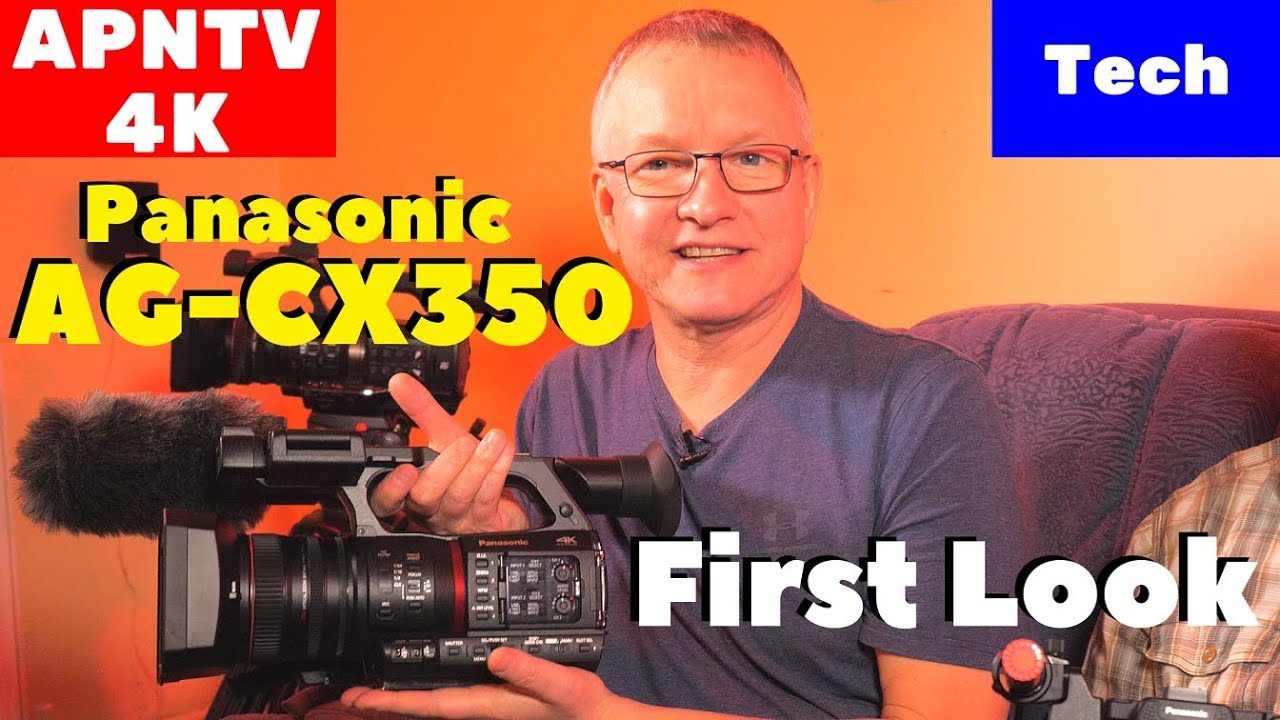 Panasonic AG CX350 Camera Quick Look Review - YouTube