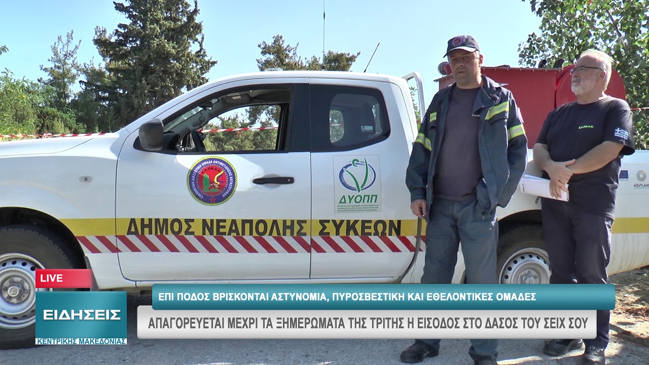 ΑΠΑΓΟΡΕΥΕΤΑΙ ΜΕΧΡΙ ΤΑ ΞΗΜΕΡΩΜΑΤΑ ΤΗΣ ΤΡΙΤΗΣ Η ΕΙΣΟΔΟΣ ΣΤΟ ΔΑΣΟΣ ΤΟΥ ...