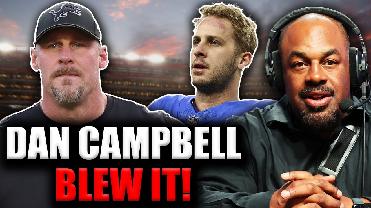 How Dan Campbell's Mistakes CRUSHED The Lions' Super Bowl Dreams | The Five Spot with Donovan ...