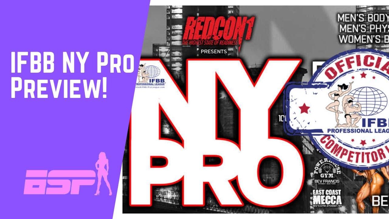 IFBB NY Pro Preview - YouTube