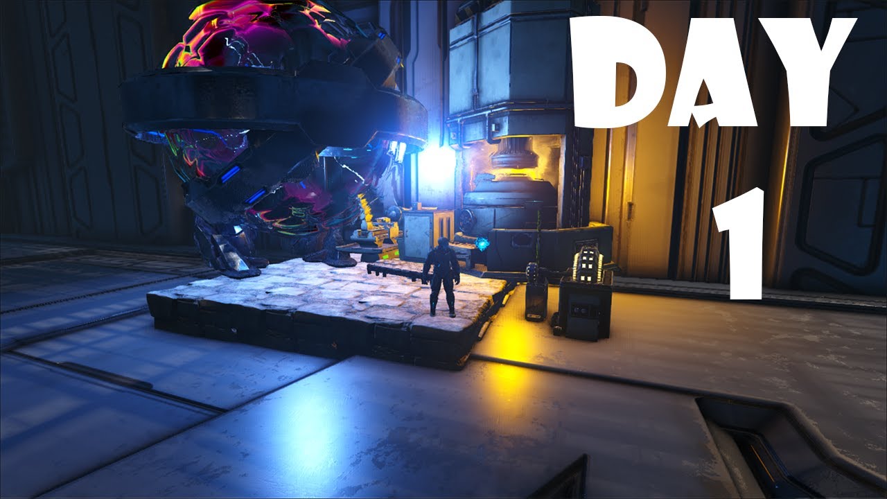 Claiming an Insane Custom Cave Day 1! - Ark PVP - YouTube