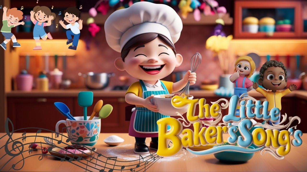"The Little Baker's Song| Kids Songs - YouTube