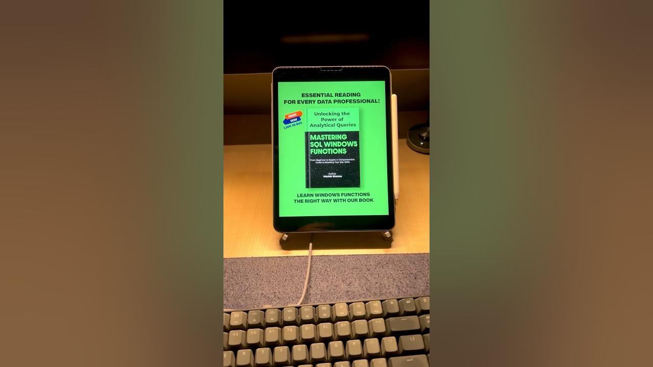 Mastering SQL Windows Functions | SQL Book for Every Data Enthusiast - YouTube