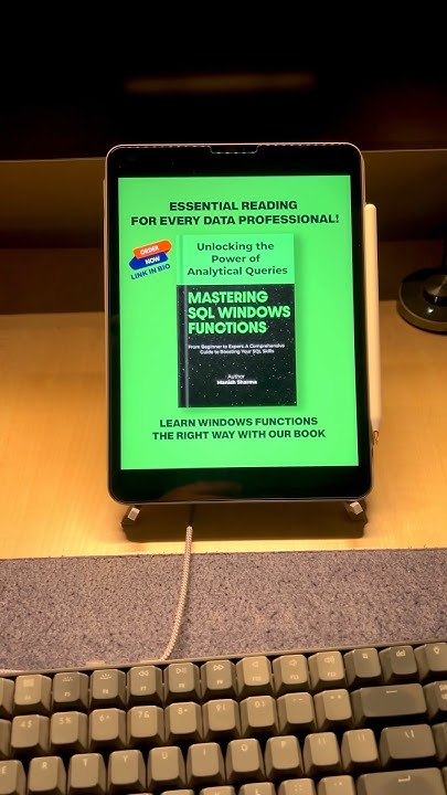 Mastering SQL Windows Functions | SQL Book for Every Data Enthusiast - YouTube