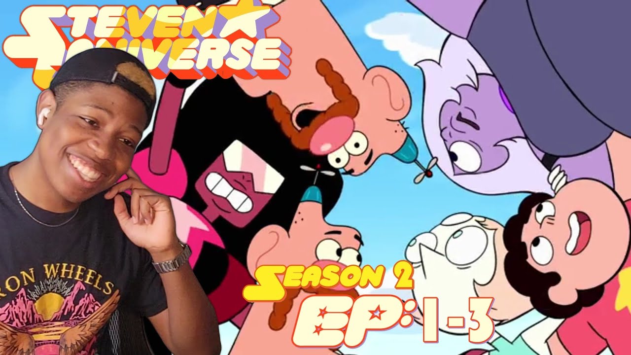IS THIS A PRANK...? *Steven Universe* Season 2 Episodes 1-3 FIRST TIME ...