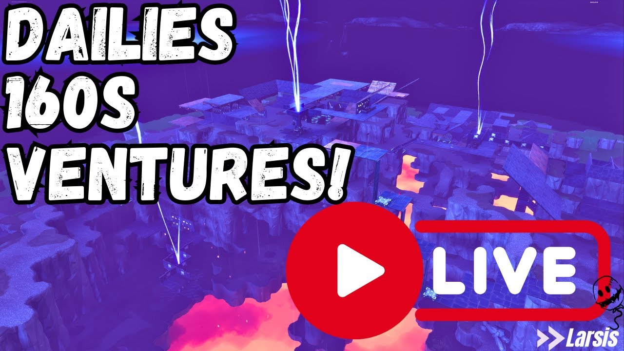 Daily missions - 160s - Ventures - Fortnite STW Stream - YouTube