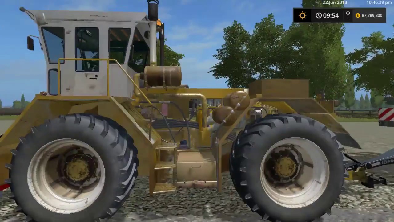 FARMING SIMULATOR 17 AWSOME sound of the Raba-MAN 10.3L 6-cyl diesel ...