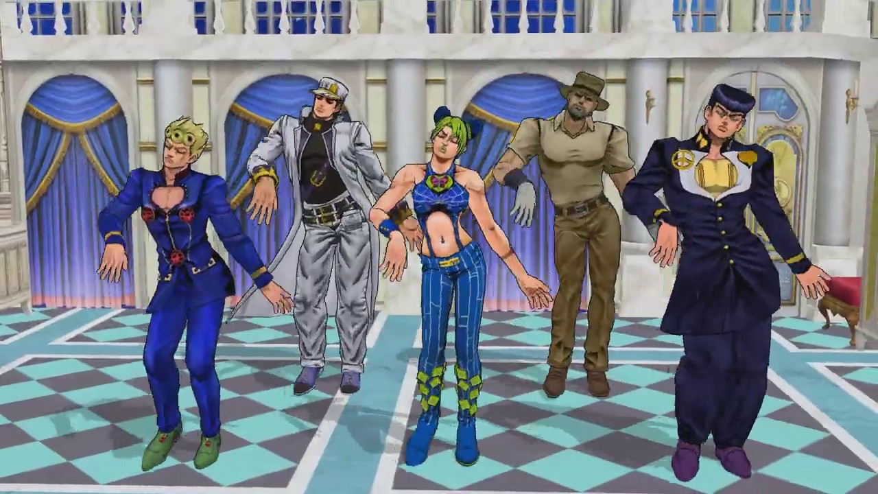 [JJBA MMD] joestar family bonding - YouTube