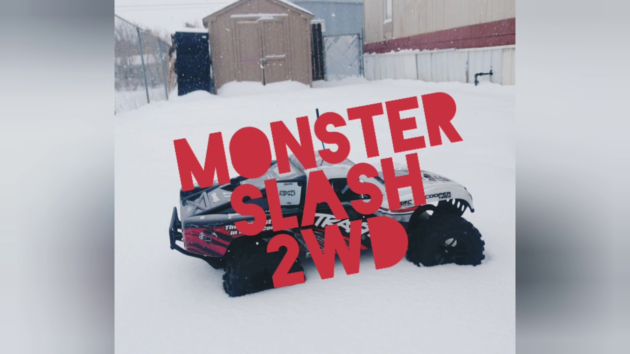 Traxxas Monster Slash 2wd - YouTube