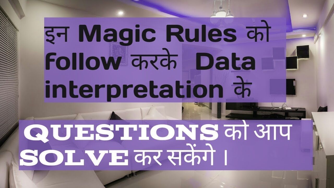 Data Interpretation For Ugc Net Paper 1 Learn Di Questions Youtube