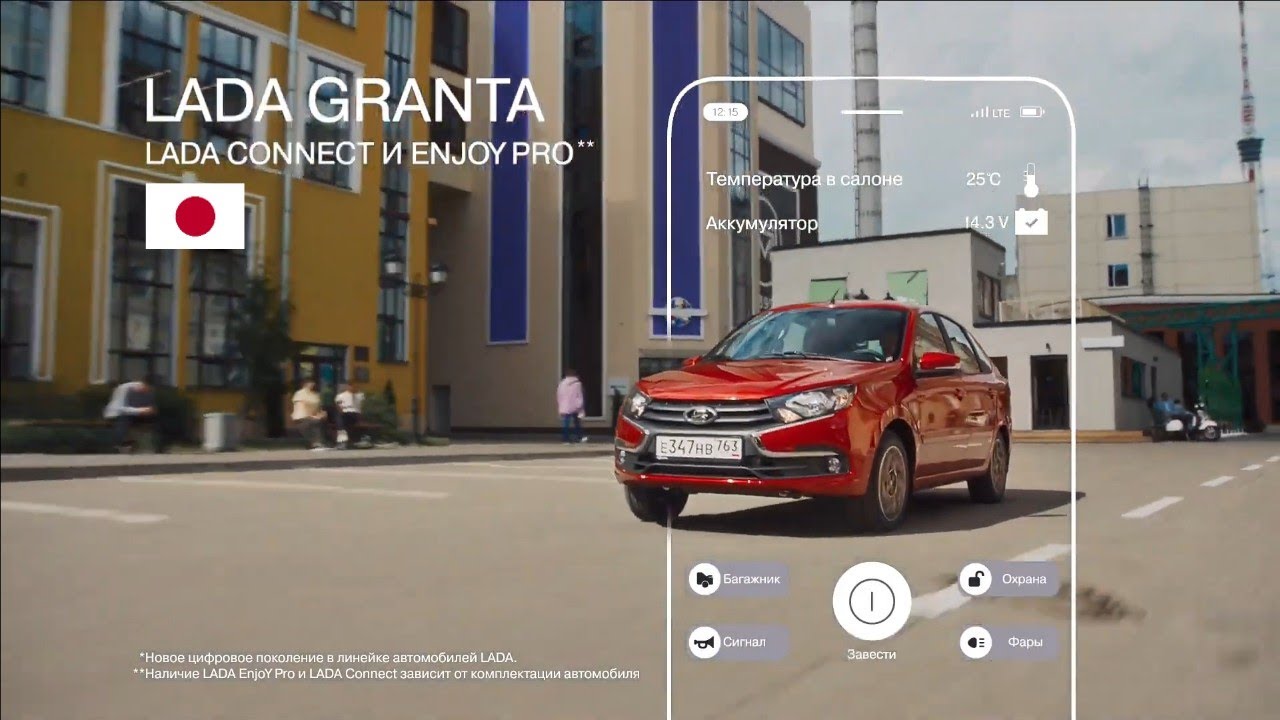 LADA Granta Liftback Commercial 20 sec Japanese Song Edition - Edited ...