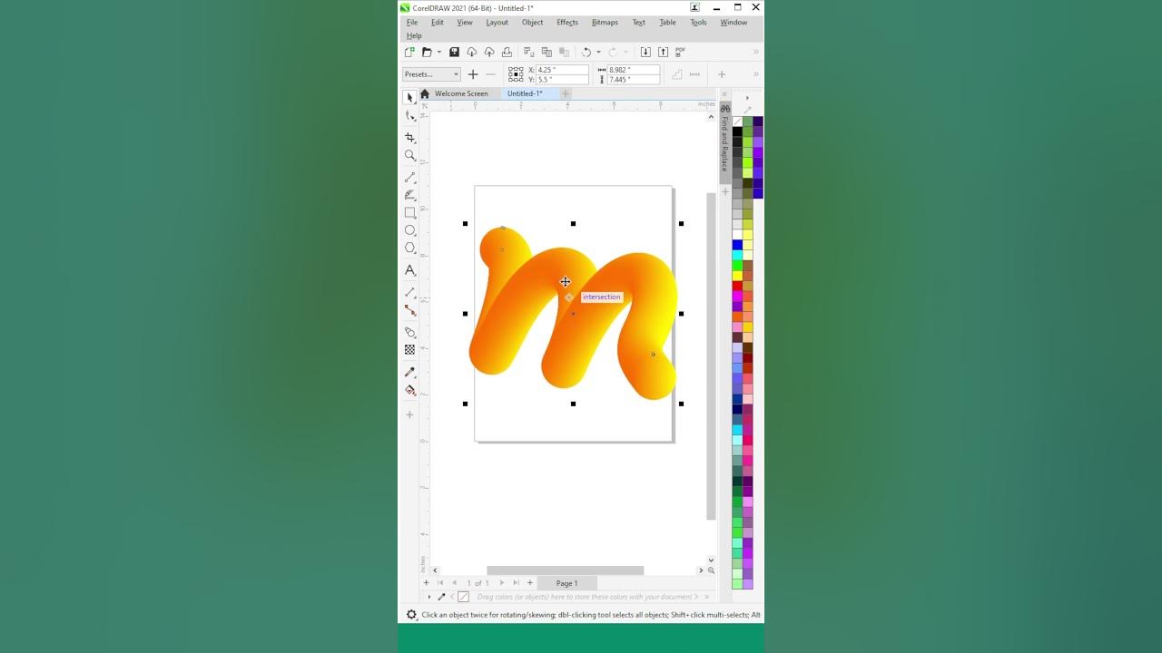 How To 3D Blending Text In CorelDraw YouTube how-to-3d-blending-text-in-coreldraw-youtube