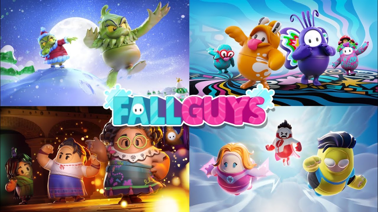 Fall Guys Collab Release Dates..! (Encanto, Hattie Stewart, The Grinch ...