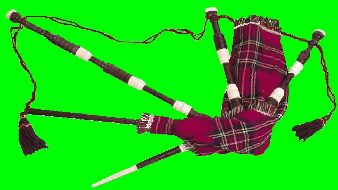 Greenscreen Bagpipes 720p - YouTube
