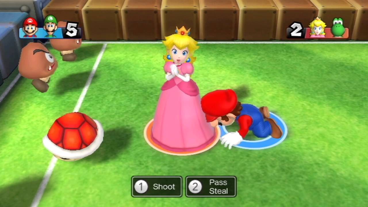 Mario Party 9 | Shell Soccer - YouTube
