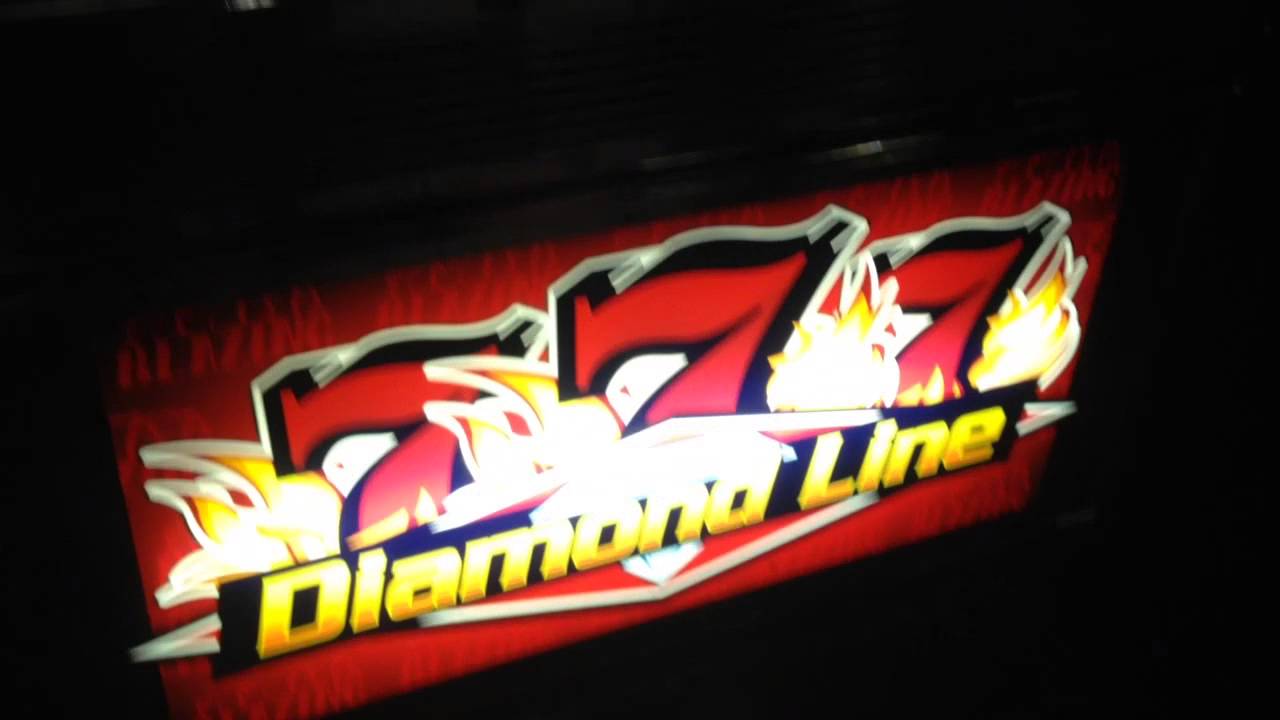 Diamond Line Slot Machine Line Hit - YouTube