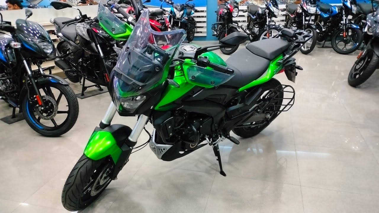 Bajaj Dominar 400 bs6 2023 review / Aurora green colour - YouTube