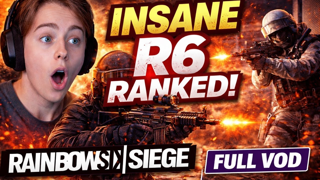 Kane Atwood Plays Rainbow Six Siege Ranked (Full Twitch VOD) - YouTube