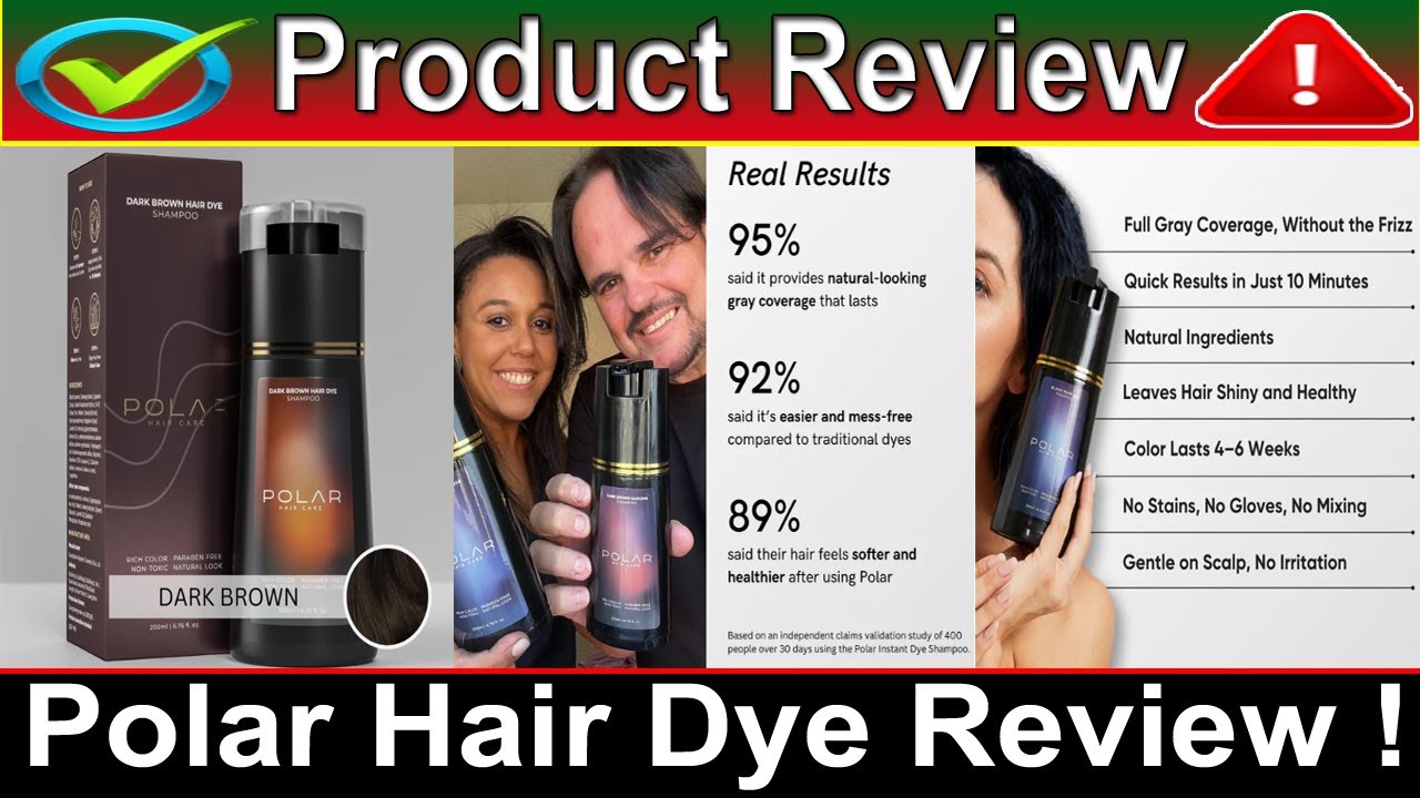 Polar Hair Dye Reviews: Is Polar Hair Dye Shampoo Legit Or Scam? Watch ...