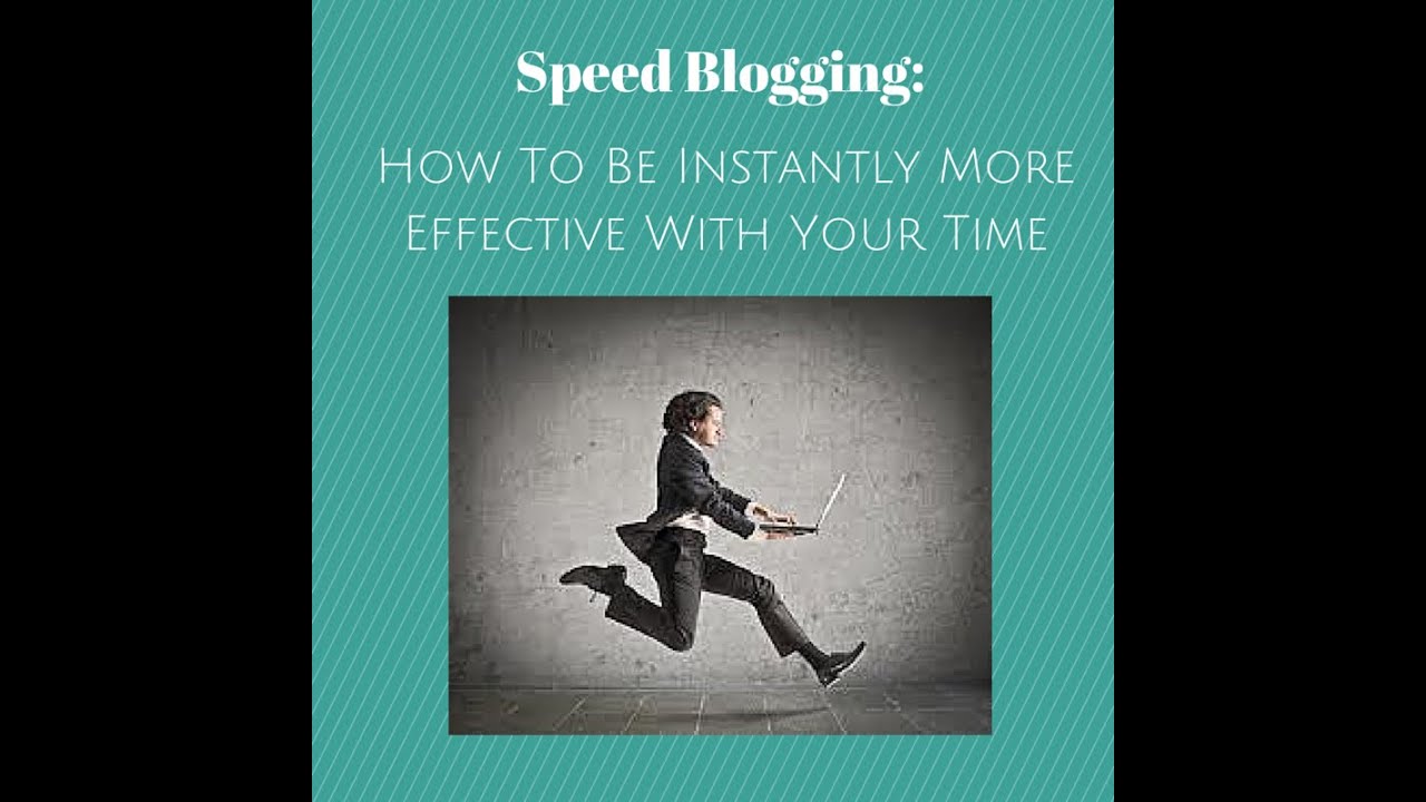 Speed Blogging | Speed Blogging Release - YouTube