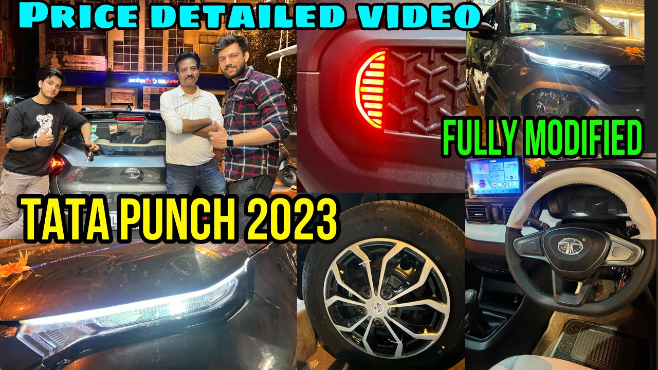 Tata Punch CNG 2023 Modified with price | Tata Punch 2023 modification ...