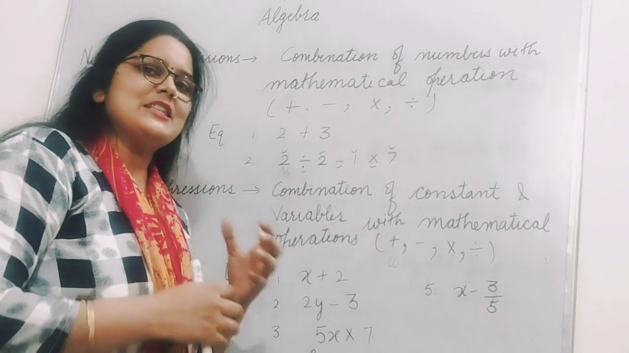 Numerical and Algebraic Expression - YouTube