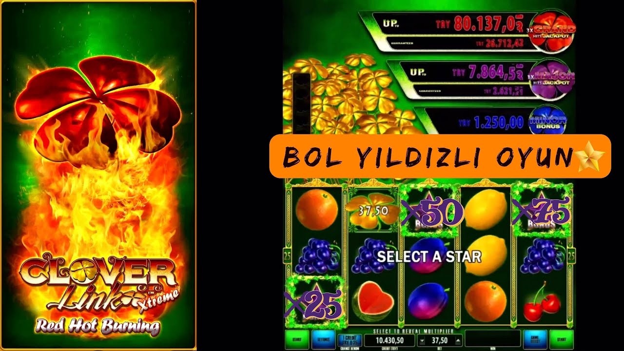 Clover Link Xtreme Red Hot Burning (slot) - YouTube