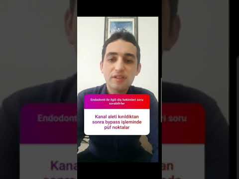 Endodonti Soru Cevap 2019 (Diş Hekimlerine Yönelik)