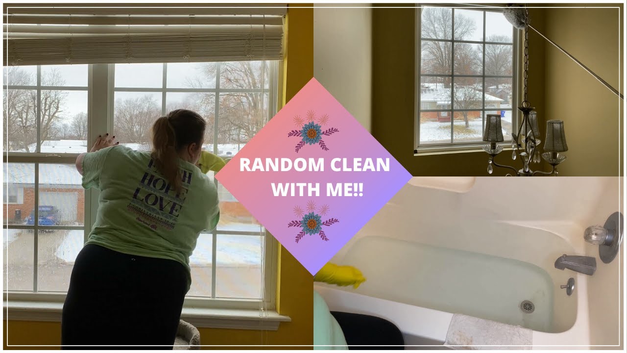 RANDOM CLEAN WITH ME!? | CLEAN 3 RANDOM THINGS | CLEANING MOTIVATION ...