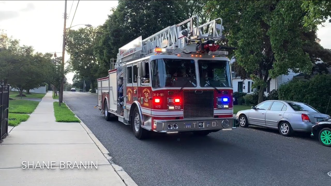 MTFD Ladder 120 31-2-91 Responding 7/28/20 - YouTube