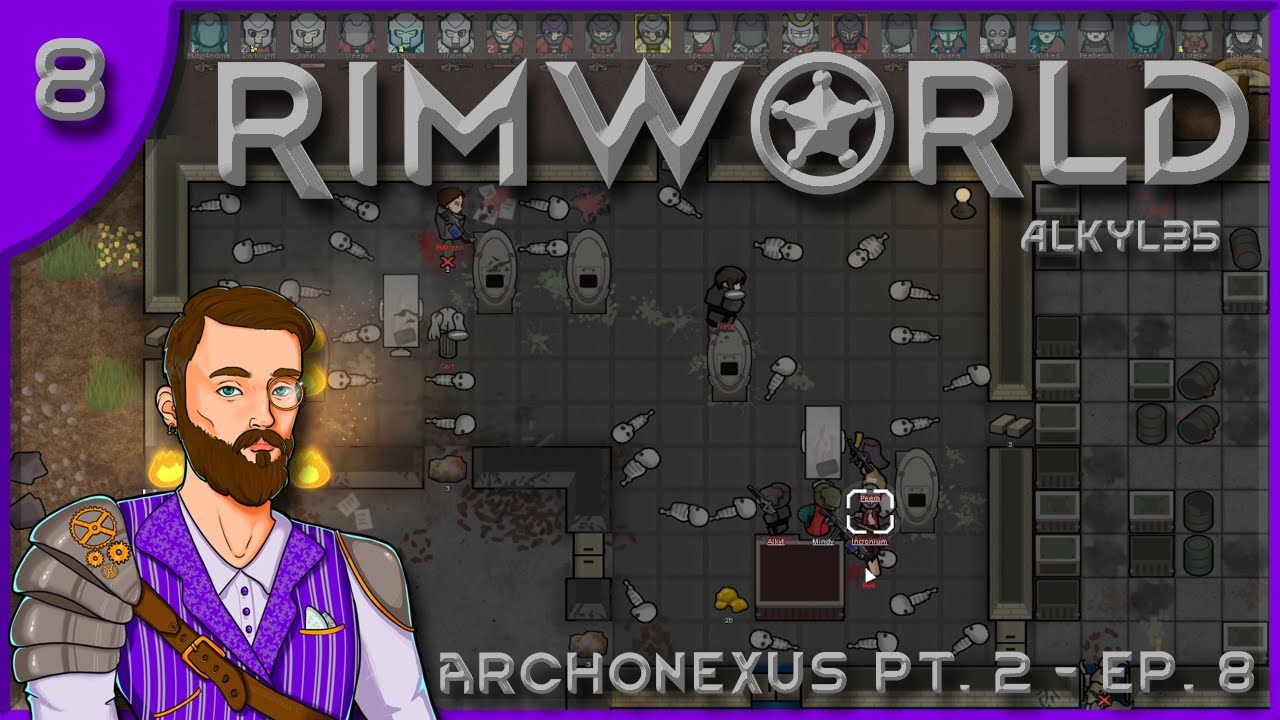 Rimworld - Naked Brutality - Tribals - Archonexus PT 2 - Ep 8 - YouTube