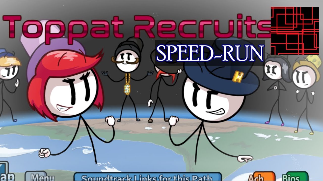 Completing The Mission - "Toppat Recruits" Speedrun (The Henry Stickmin ...