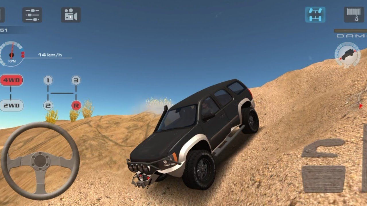 Tahoe LTZ SUV Car Driving | 6.2L L92 V8 | Off-road Desert Drive | Offroading With SUV CARS - YouTube