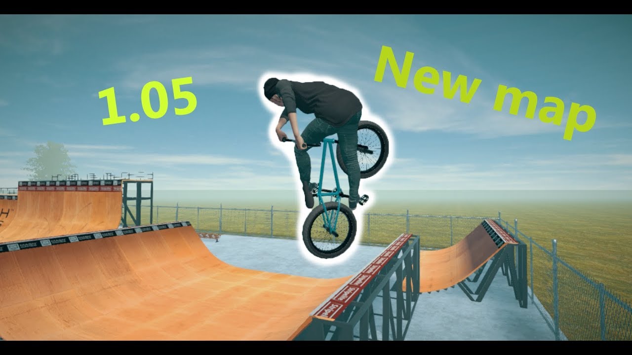 BMX PIPE NEW MAP 1.05 SHOWCASE! (TRICKS ON EVERYTHING) - YouTube