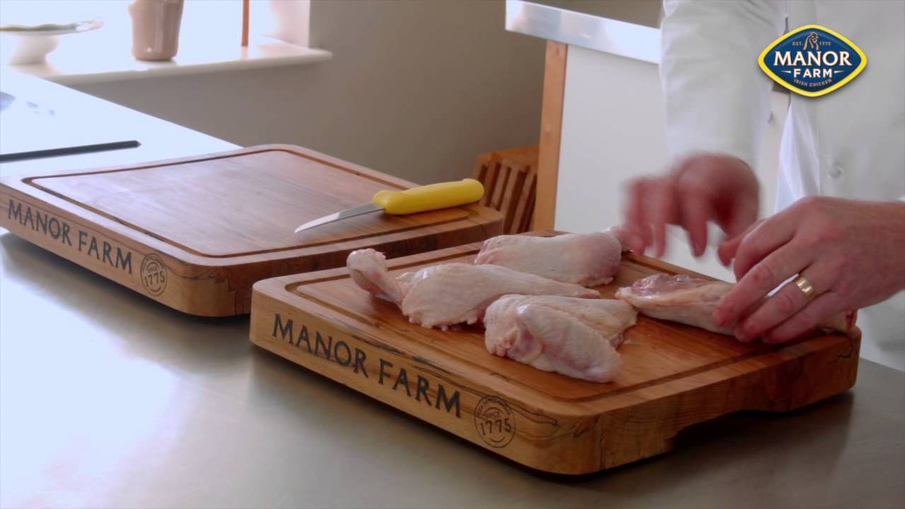 How to Portion a chicken in 4, 8 or 10 pieces - YouTube