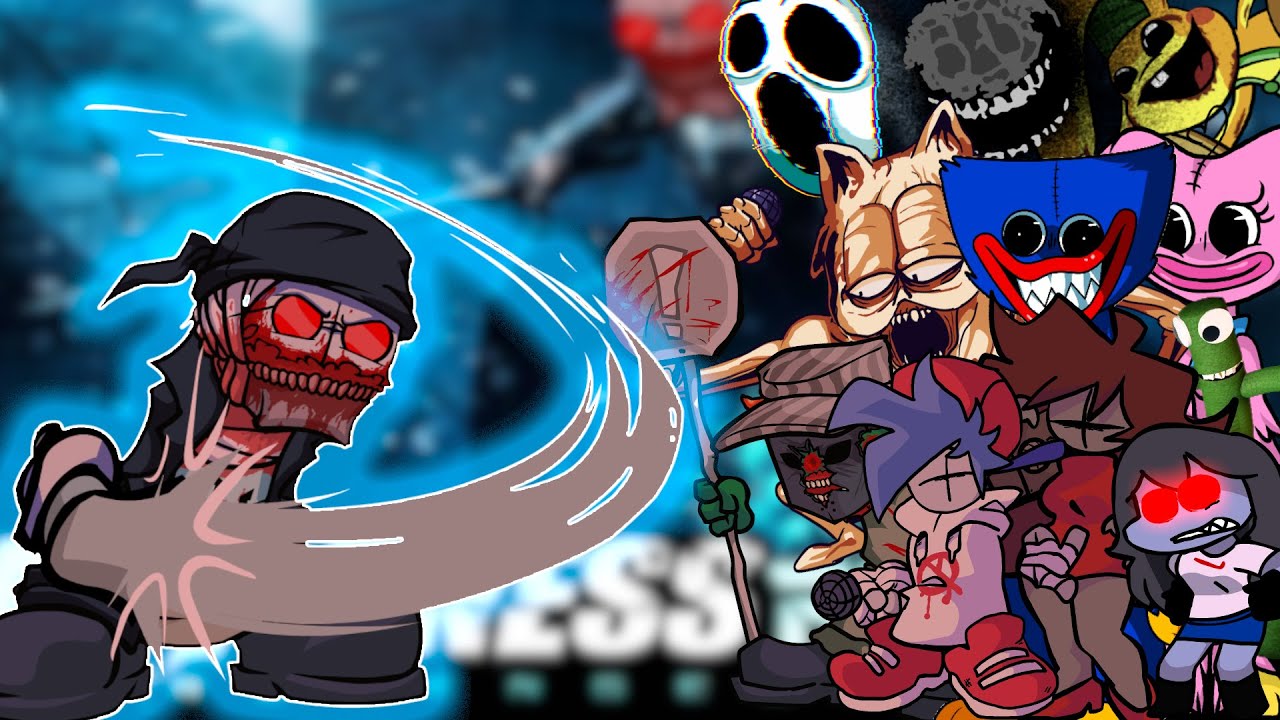 FNF Accelerant (ANTIPATHY) But Different Characters Sing It 🎧 VS Hank ...