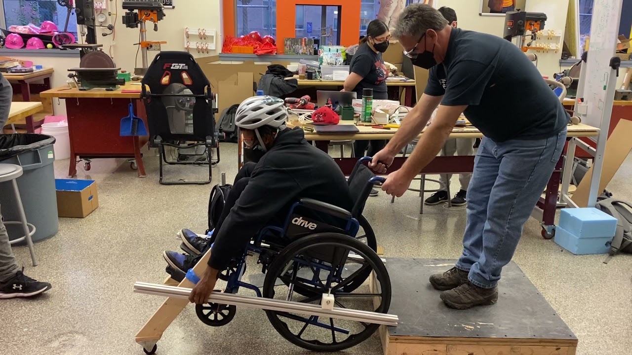 Ratchet Wheelchair Mechanism - YouTube