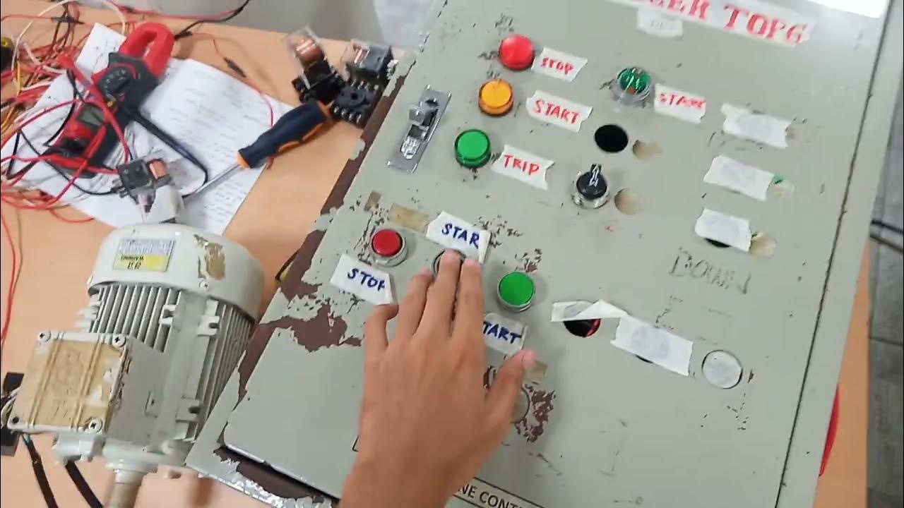 Reduced Voltage Starter - Wye-Delta with Forward Reverse Control - YouTube