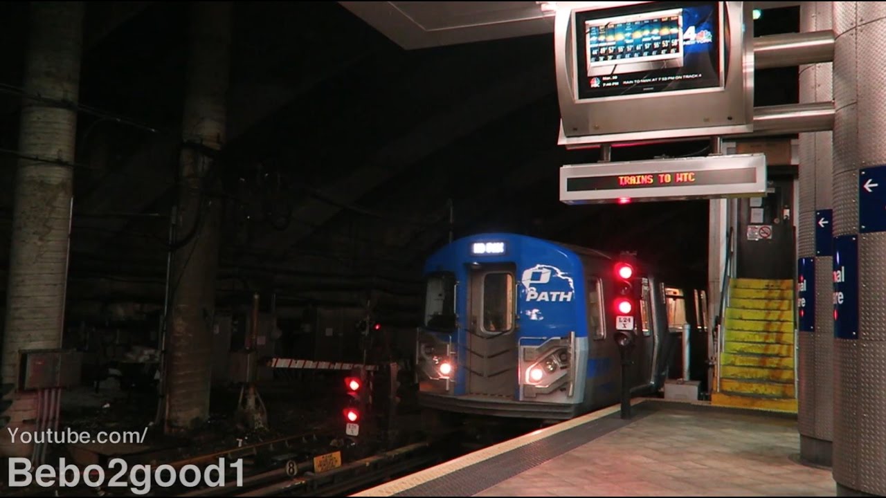 PATH Rail: Out Of Service PA-5 Train (Grade Crossing) set at Journal ...