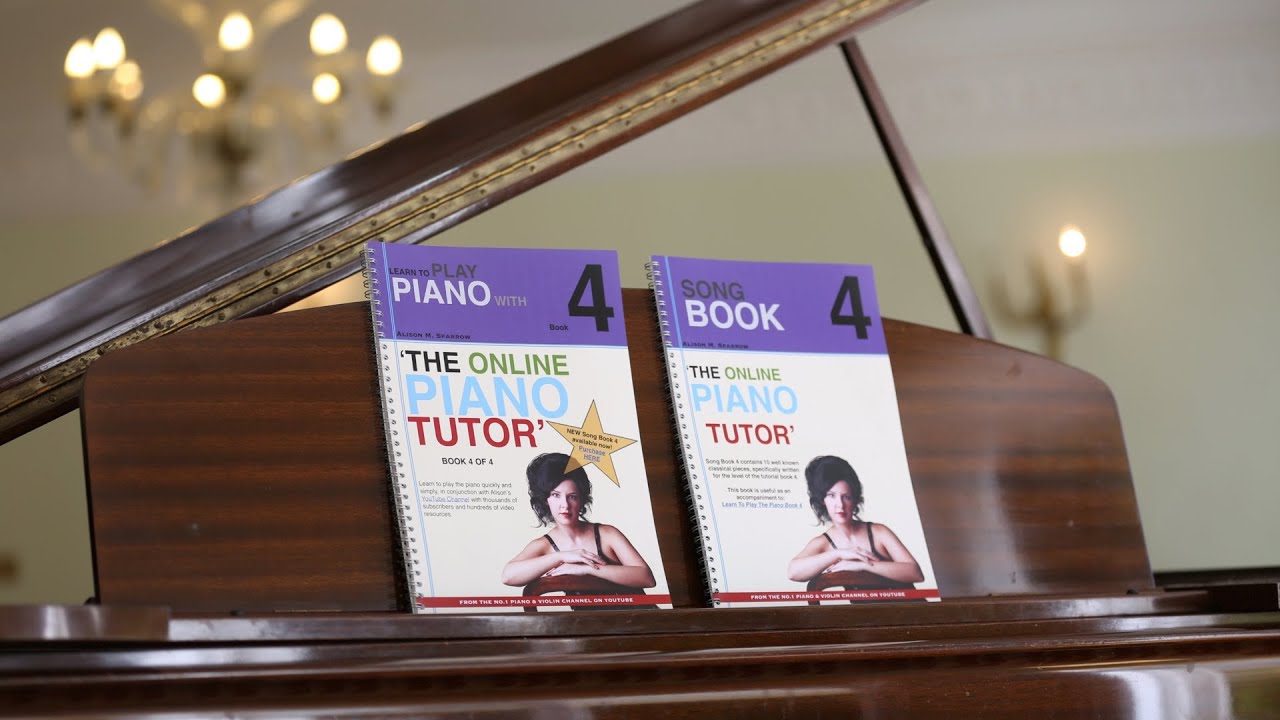 What is the Piano Tutorial Book 4 in my shop? - YouTube